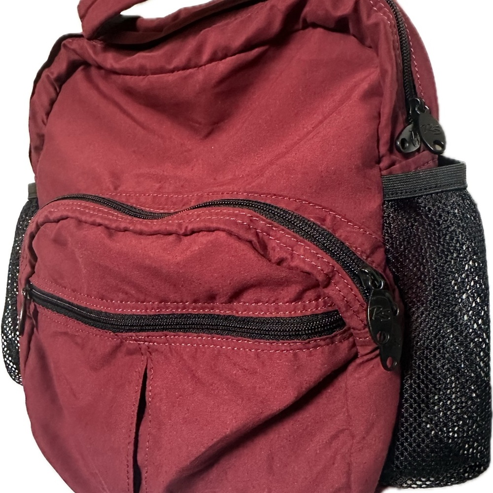 Rick Steves Europe By Kiva Burgundy Backpack - Gem